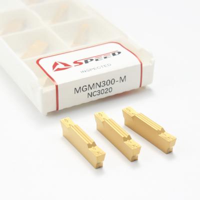 China SPEED 100% New Tungsten Carbide Grooving Insert CNC MGMN300 MGMN400 MRMN500 for sale