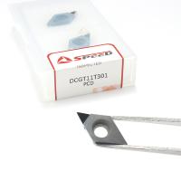 China Custom PCD And CBN Carbide Insert DCGT11T301 For Cutting Applications for sale