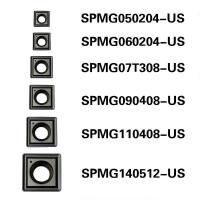 China SPMG050204 SPMG060204 SPMG090408 Solid Carbide Drilling Tools Square Indexable U Drill Inserts For Cnc Machine for sale