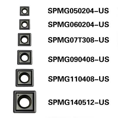 China SPMG050204 SPMG060204 SPMG090408 Solid Carbide Drilling Tools Square Indexable U Drill Inserts For Cnc Machine for sale