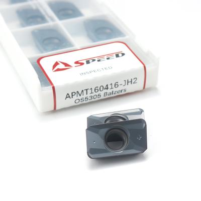 China Stainless Cnc Carbide Milling Insert APMT160430R APMT160416 with Pvd Coating for sale