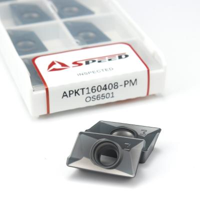 China APKT160408 Carbide Milling Insert APKT1604 APKT1003 CNC Carbide Lathe Milling Tool for sale
