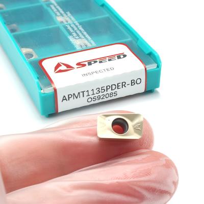China Metalworking Carbide Milling Insert APMT1135 for Steel/Stainless/Cast Iron for sale