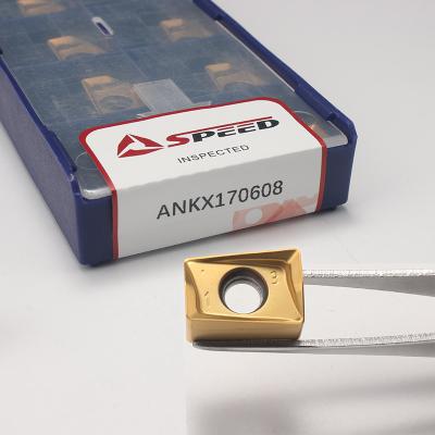 China CNC Lathe Machine ANKX170608 ANKX 170608 Shoulder Indexable Carbide Milling Insert for sale