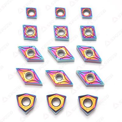 China Nano Blue Coating Apmt/Apkt/Wnmu/Rdmt/Lnmu/Dcmt/Ccmt/Cnmg/Tcmt/Dnmg/Wnmg Carbide Turning Insert For Lathe Turning for sale