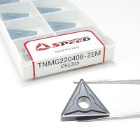 China Speed 100% Tungsten Carbide Turning Insert TNMG220408 for Stainless Steel Machining for sale