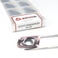 China Aomt123608 Peer Aomt184808 High Precision Carbide Milling Tools Milling Cutter Inserts for sale