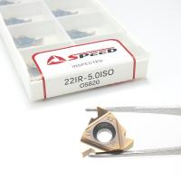 China Carbide Threading Insert Lathe Tools 16ER/IR 11IR/ER 22ER/IR AG55/60 1.0ISO 200ISO Threaded Inserto for sale