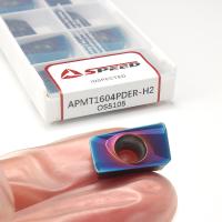 China Carbide Turning Insert Tools Apmt1135 Apmt1604 Nano Blue Coating for Hard Steel for sale