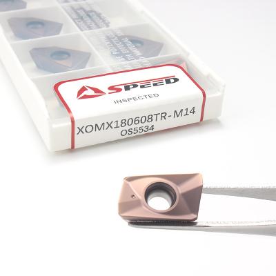 China XOMX180608 XOMX120408 Metal Cutting Tools Milling Inserts Blades for sale