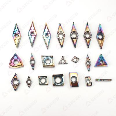 China CNC Tungsten Carbide Inserts For Aluminum Metalworking CCGT TCGT DCGT Cutting Blade for sale