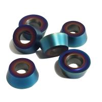 China Metalworking RDMT Insert With Nano Blue Coating Color Carbide Milling Inserts for sale