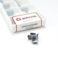 China Speed Carbide Milling Insert JDMT100308R With Black And Bronze Durable Coating Milling Tool for sale