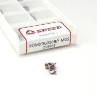 China Speed Carbide Milling Inserts XOMX060204R/XOMX10T308TR/XOMX120408TR CNC Cutting Tool for sale