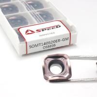 China SOMT080304 SOMT 12T308PEER SOMT100420ER SOMT140520 Wholesale Somt Fast Feed Carbide Insert For Drilling Indexable Milling Cutter for sale