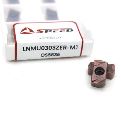 China Steel and Stainless Steel High Feed Milling Inserts LNMU Inserts with PVD/CVD Coating for sale