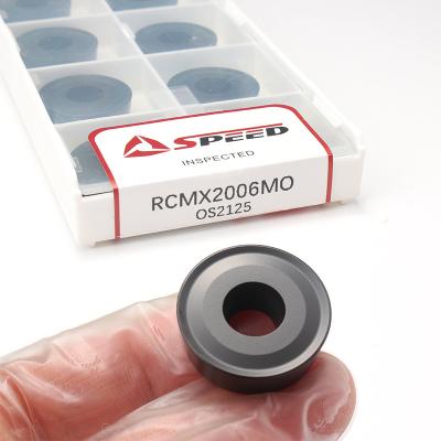 China CNC Lathe Metal Cutting Tool RCMX2006MO Carbide Milling Inserts for sale