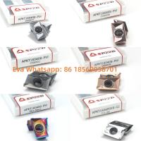 China APKT160408 Milling Inserts Carbide CNC Lathe Cutting Tool Turning Milling Insert for sale