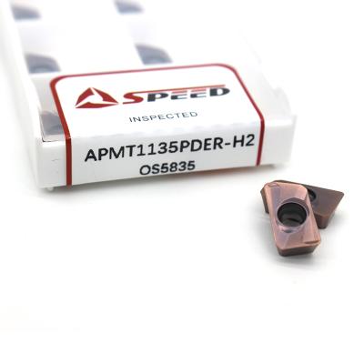 China Colorful APMT1135PDER-H2 APMT1604PDER-H2 APMT1135 APMT1604 H2 M2 CNC Carbide Milling Inserts for sale