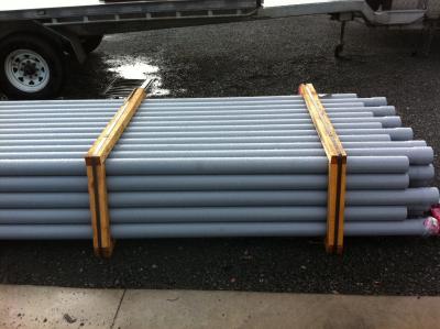 China 4 Inch PVC Sewer Pipe Replacement 3 Inch PVC Sewer Pipe Fittings 110mm 75mm for sale