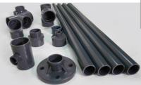 China PVC Pipe Parts 50-800mm Diameter Round Perforated Pipe for Water Supply and Drainage for sale