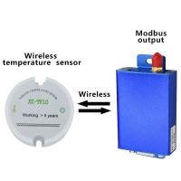 China Wireless RS485 Modbus Temperature Sensor Modbus Temperature Monitoring System for sale