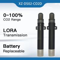 China Good Performance Iot Lora Wireless Temperature Humidity CO2 Sensor for sale