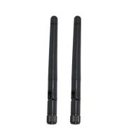 China 2.4G wifi antenna 3dBi high gain omnidirectional small folding antenna with external rubber rod 2.4G antenna for sale