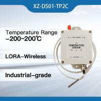 China Battery Replaceable Wireless Temperature Transmitter PT100  Lora Temperature Sensor for sale