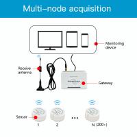 China Low MOQ Thermometer Indoor and Outdoor Data Acquisition Wireless Temperature Sensor for sale