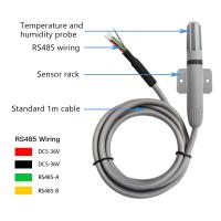China Agricultural Greenhouse Temperature Transmitter, RS485 Modbus RTU Temperature Humidity Sensor for sale