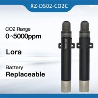 China Customizable 400- 5000PPM Infrared Ndir Long Distance Wireless carbon dioxide Lora sensor for sale