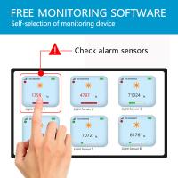 China Wireless transmission data remote monitoring wireless light sensor for flower breeding for sale