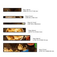 China BOE 24 28 Inch 500 700 Nits High Brightness Display LCD Panel 2560(RGB)*720 Stretched bar Indoor Digital Screens for sale