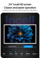 China Smart 21.5 & 27 Inch Portable Android 14 OS Full HD TV Touch Screen with WiFi 2.4G/5G for Home & Family Battery Operated for sale
