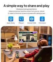 China MJK 21.5 Inch Smart All-In-One Full HD Touch Screen Portable TV with Rotating Design for Entertainment Office & Learning for sale