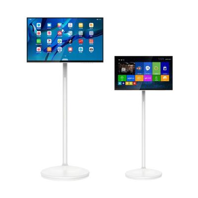 China Android 12.0 Rechargeable Rollable 32 Inch Full HD LCD Touch Screen Monitor Text Graphics Built-In Battery Smart TV for Indoor for sale