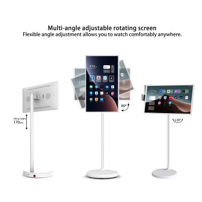 China MJK 27-Inch Smart Android TV LCD Capacitive Touch Screen OEM Animation Support for Self-Service Business Retail Store Use for sale