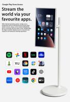 China MJK 27-Inch Smart Android TV LCD Capacitive Touch Screen OEM Animation Support for Self-Service Business Retail Store Use for sale