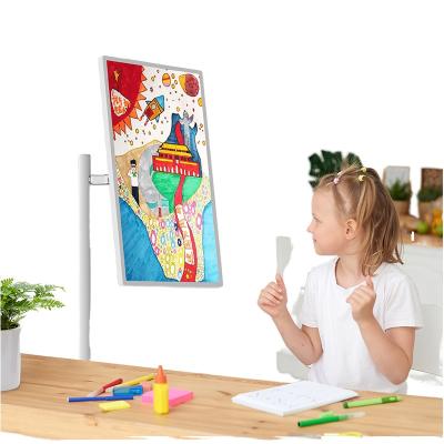 China 27 Inch Full HD Kiosk Touch Screen Desktop Stand Smart Interactive Display Screen Digital Signage and Displays for sale