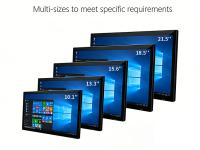 China New MJK 10.1 15.6 21.5 23.8 Inch Full HD 1920*1080 Customized Capacitive LCD Touch Screen Monitor Business 1-Year Warranty Black for sale