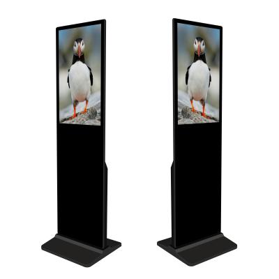 China MJK 43 Inch Indoor Floor Standing Digital Signage with Android OS for Shopping Mall Ads Display | 4K Touchscreen for sale