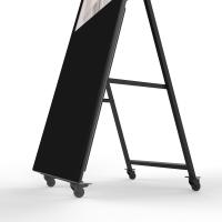 China 43 Inch Ultra Thin Digital Signage Floor Standing LCD Advertising Player for Retail Store Indoor Media Display for sale