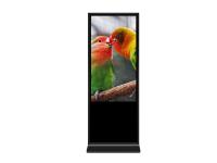 China 65 Inch Ultra-slim Vertical Advertising Machine Floor Standing LCD Display Android WiFi Digital Poster for sale