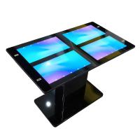 China 55Inch Android Interactive LCD LED Display Built-In Speaker 1 Year for Restaurant/Hotel Advertising 20-Point Capacitive Touch for sale