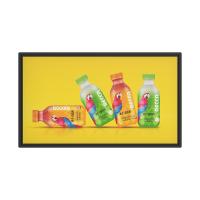 China 55 Inch Slim Bezel Android OS Advertising Display Screen WiFi Networked Digital Signage Wall Mounted Video Player for Retail for sale