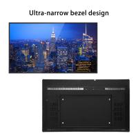 China 55 Inch Slim Bezel Android OS Advertising Display Screen WiFi Networked Digital Signage Wall Mounted Video Player for Retail for sale