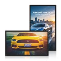 China 43Inch Wall-Mounted Digital Poster Metal Casing for Indoor Subway Applications OEM Solution Full HD Touch Screen All-in-One for sale