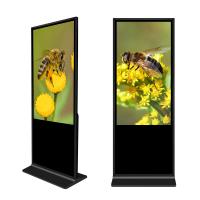 China Commercial 32-86 Inch LCD Floor Stand Free CMS Indoor Totem Digital Signage Display Equipment for Elevator Advertising Video for sale
