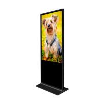 China 65-Inch Die-Cast Aluminum Mobile Digital Signage | Portable Commercial Display for Retail & Trade Shows for sale